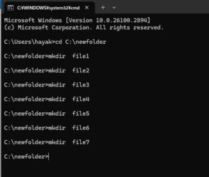 【Windows】mkdirコマンドで複数のファイルを簡単に作成する | エンジニアノート – WIジャパン