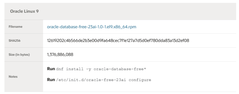 【データベース】Oracle Linux 9.5にOracle Database 23aiをインストール・構築する | エンジニアノート ...